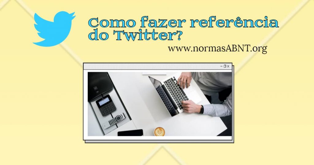 Como fazer referência do Twitter?