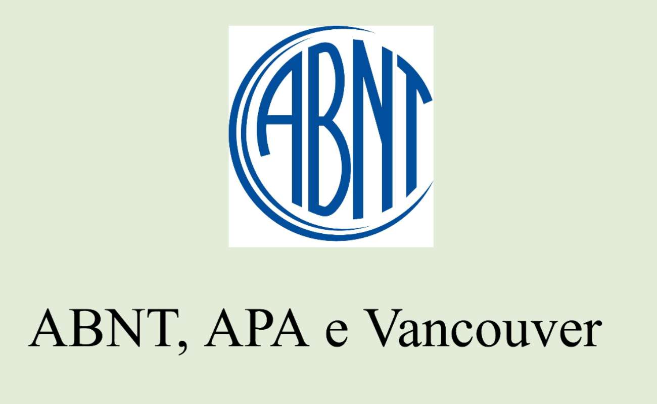 As diferenças entre normas da ABNT, APA e Vancouver